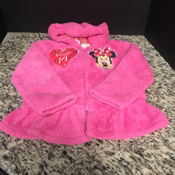 Disney | Jackets & Coats | Disney Minnie Mouse Hooded Jacket | Poshmark